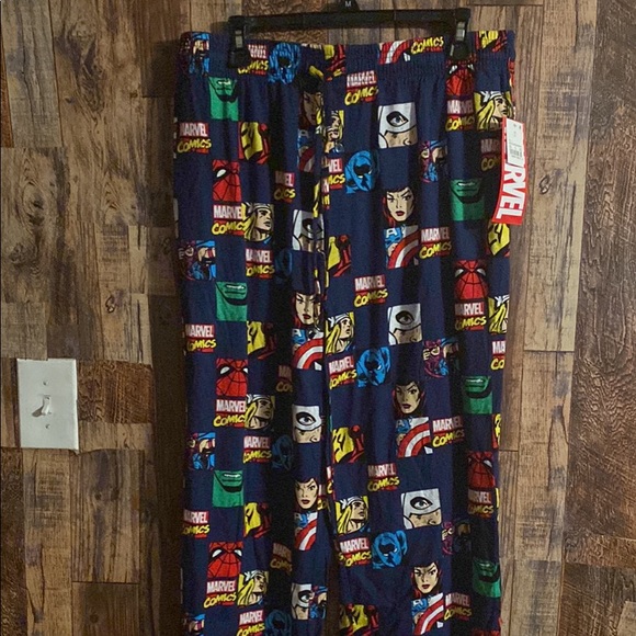 Marvel | Pants | Nwt Mens Marvel Pajama Pants Size Xl | Poshmark